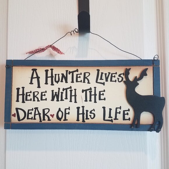 Wall Decor | Vintage Hunter Sign From Early 200s | Poshmark